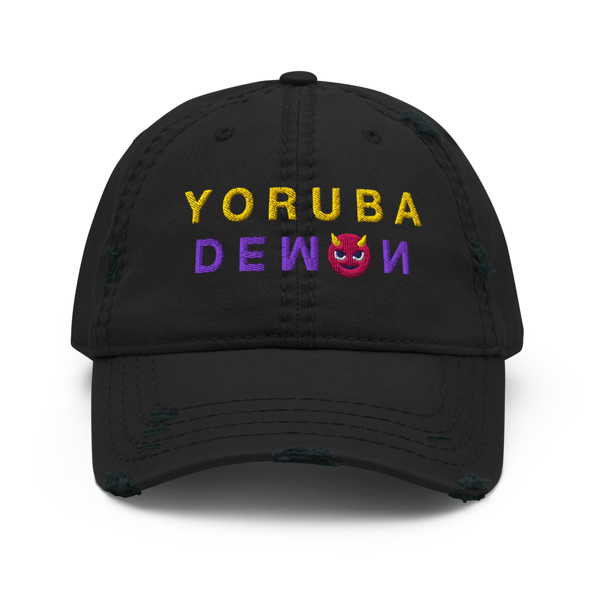 Yoruba Demon Hat | Baseball Cap | CoolAfricanMerch Hats